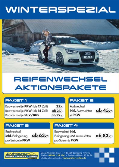 Klimanlagen Service - Walter Reifen in Zorneding